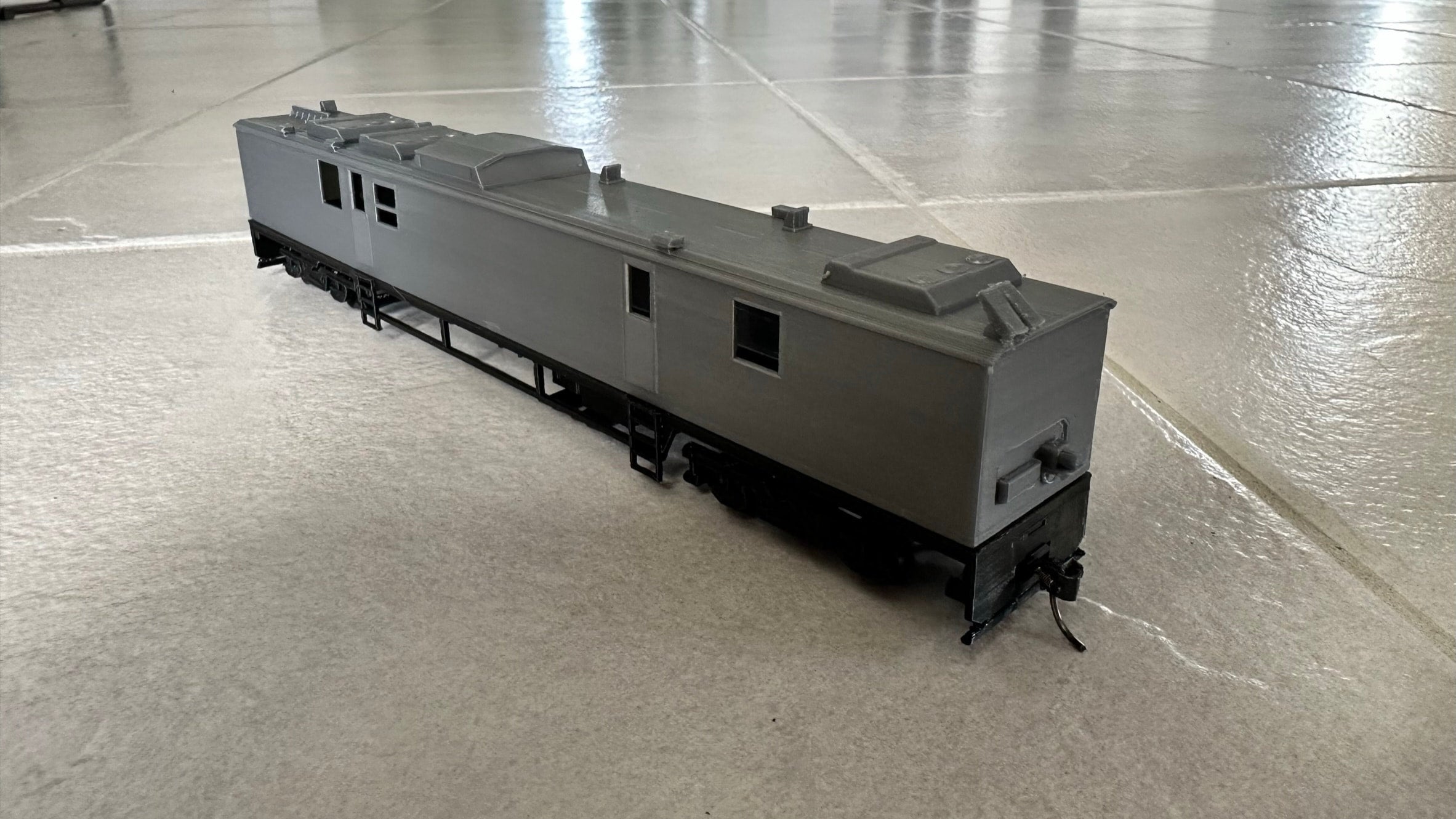 EV 120 Track and Overhead Inspection Vehicle Kit | Mahers Models